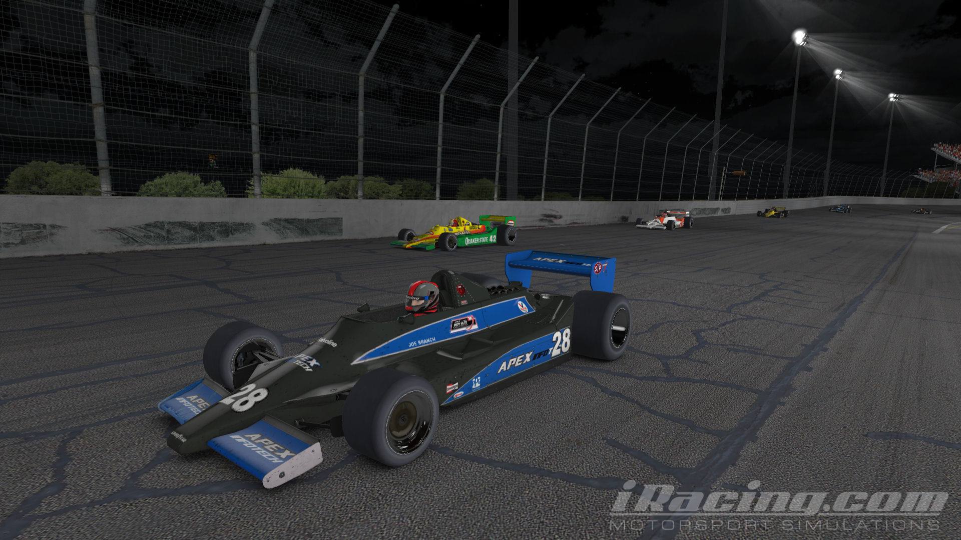 Strategy key to Blocker's first Lionheart Retro win - iRacing.com ...