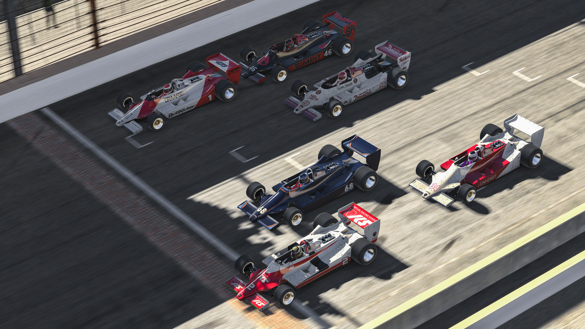 Lionheart Retro Series: Karam Wins Retro Indy in Thrilling Photo Finish ...