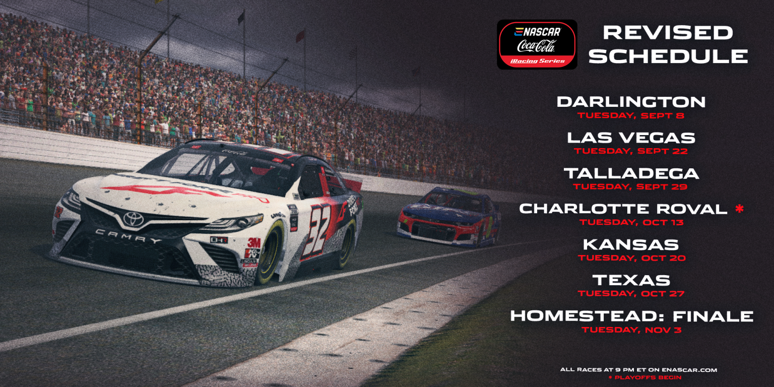 eNASCAR Coca-Cola iRacing Series Competition Returns to Tuesdays For ...