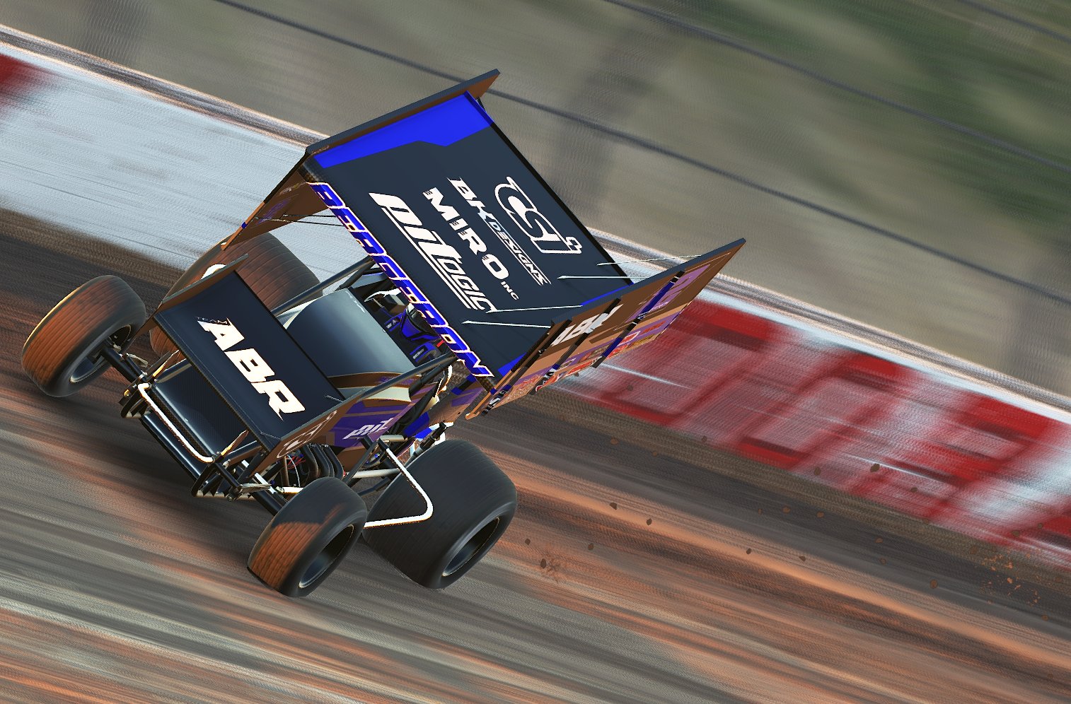Bergeron On Top in Thrilling iRacing World of Outlaws Sprint Car Action ...