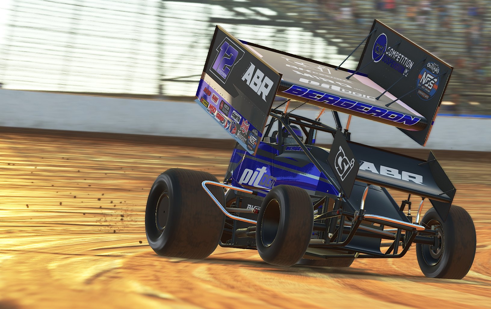 Bergeron Makes History With Third iRacing World of Outlaws Sprint Car ...