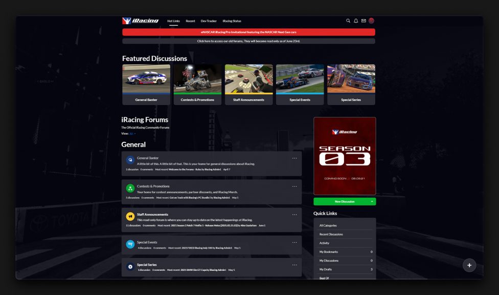 iRacing Season 03 2021 - iRacing.com