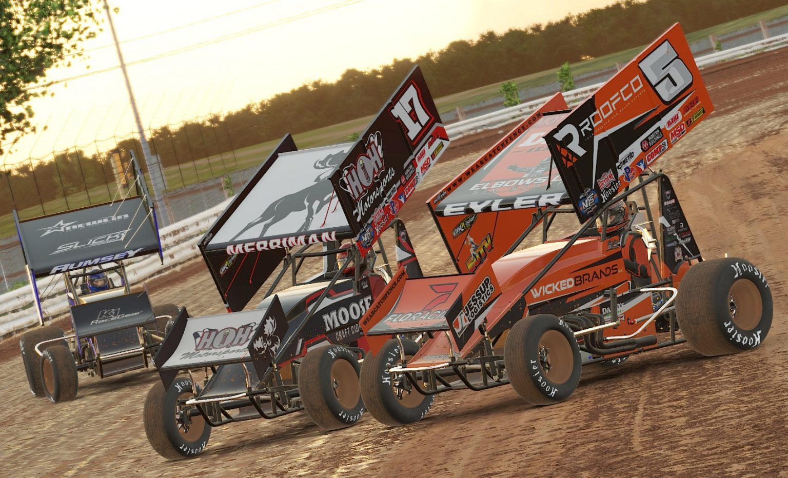 Eyler Prevails in Epic iRacing World of Outlaws Sprint Car Battle at ...