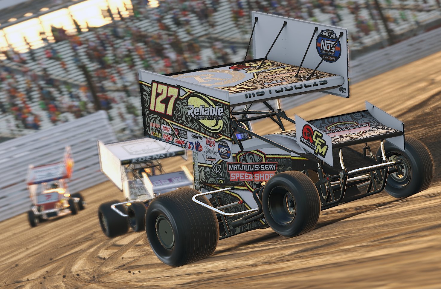 Bergeron Retakes iRacing World of Outlaws Sprint Car Points Lead With ...