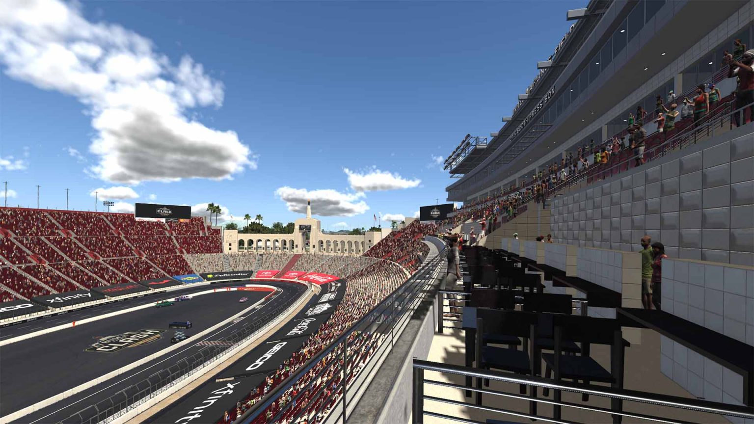 LA Coliseum - iRacing.com | iRacing.com Motorsport Simulations