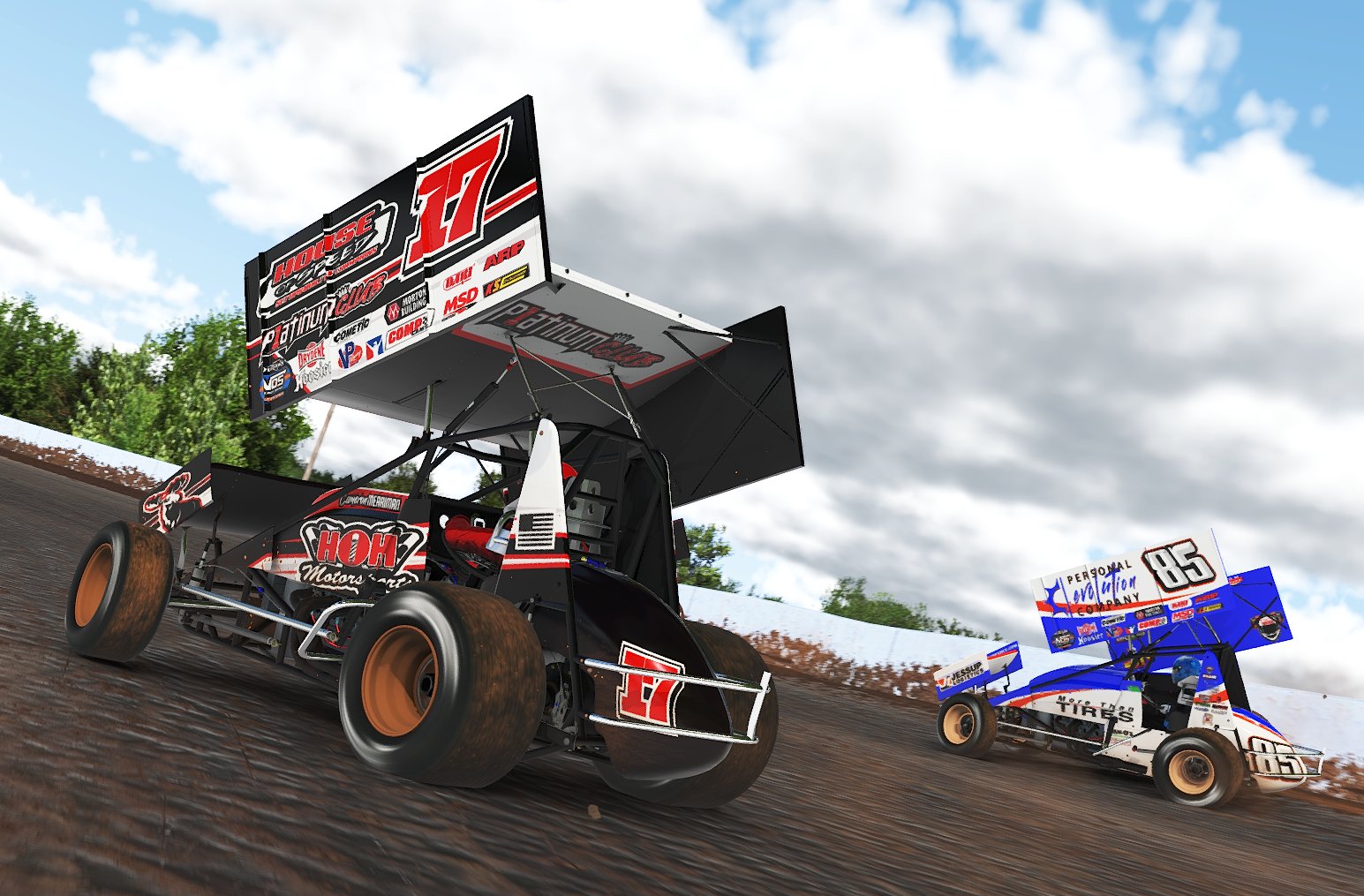 Cardwell Wins iRacing World of Outlaws Sprint Cars at Weedsport ...