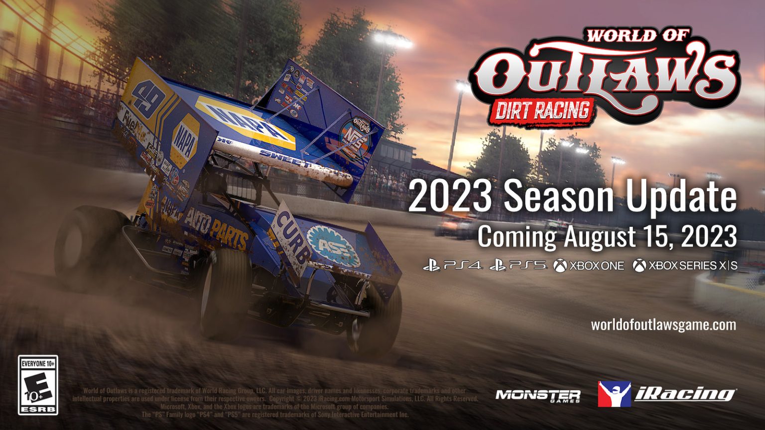 World of Outlaws: Dirt Racing 2023 Season Update Available Now for ...