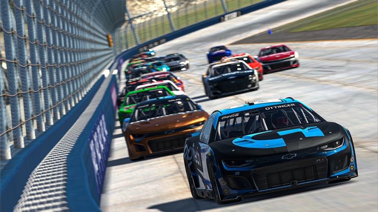 Jimmy Mullis returns to eNASCAR victory lane at Nashville Superspeedway ...