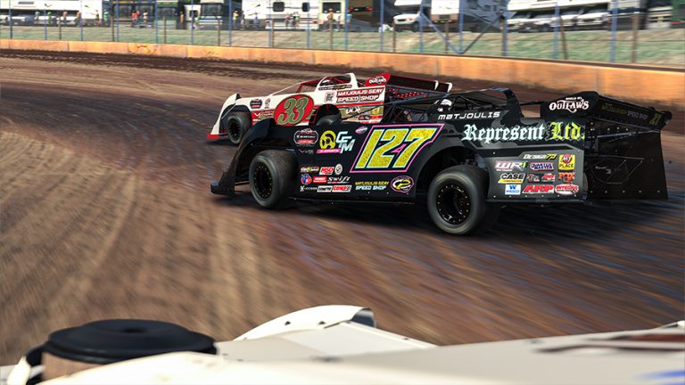 Two in a row: Matjoulis over Seay again in iRacing World of Outlaws ...