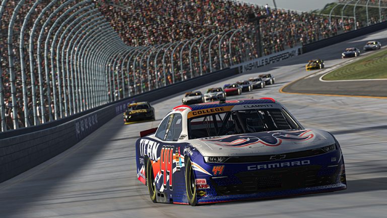 Cal State Fullerton's Logan Clampitt dominates eNASCAR College iRacing ...