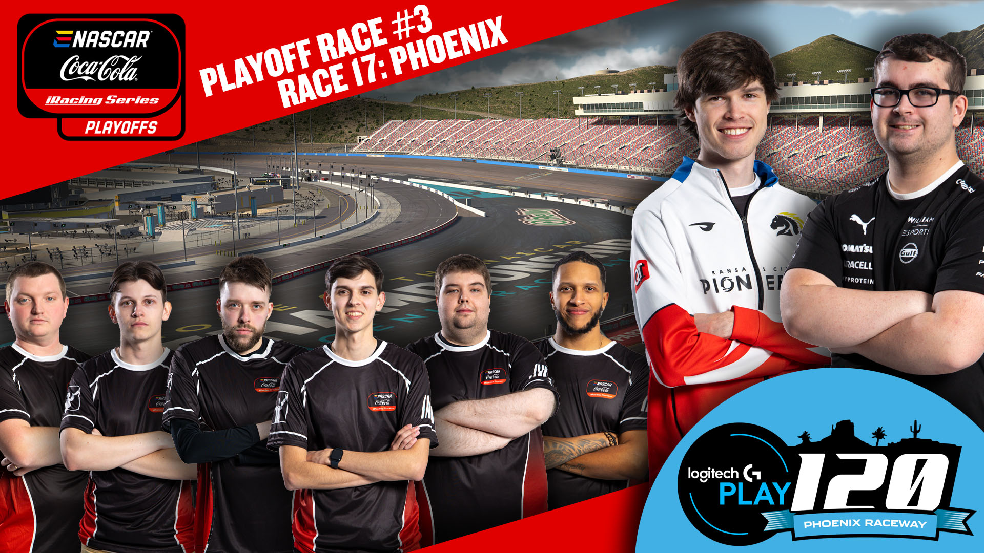 2025 eNASCAR Coca-Cola iRacing Series | Preview | Logitech G Play 120 ...